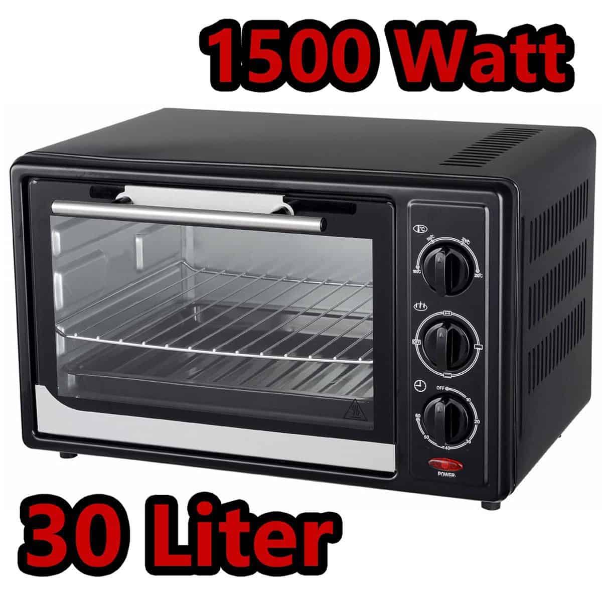 1500w-mini-backofen - Ratgeber Backöfen & Küchengeräte